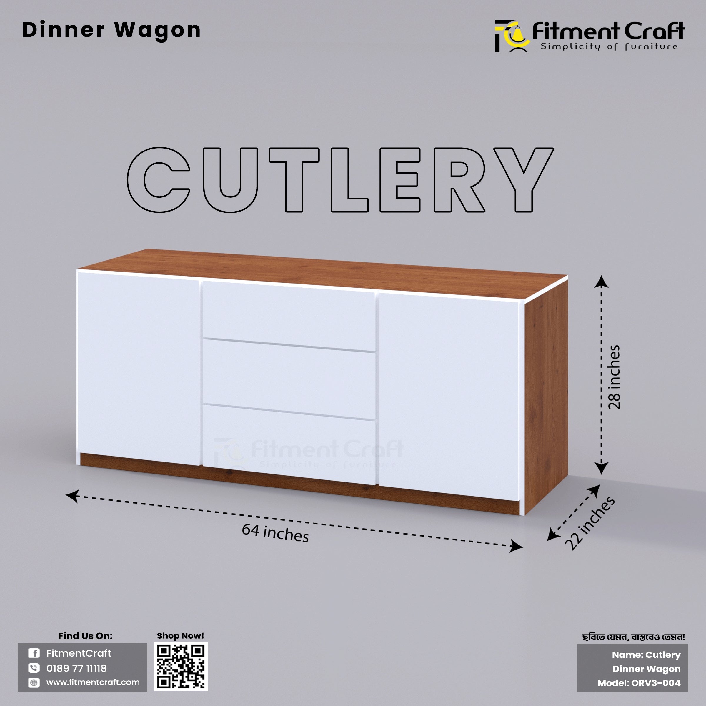 Cutlery - Dinner Wagon I ORV3-004