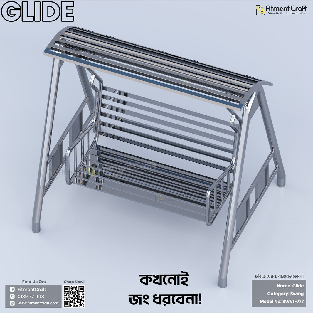 Stylish Dolna, Swing Chair, and Stainless Steel Swing