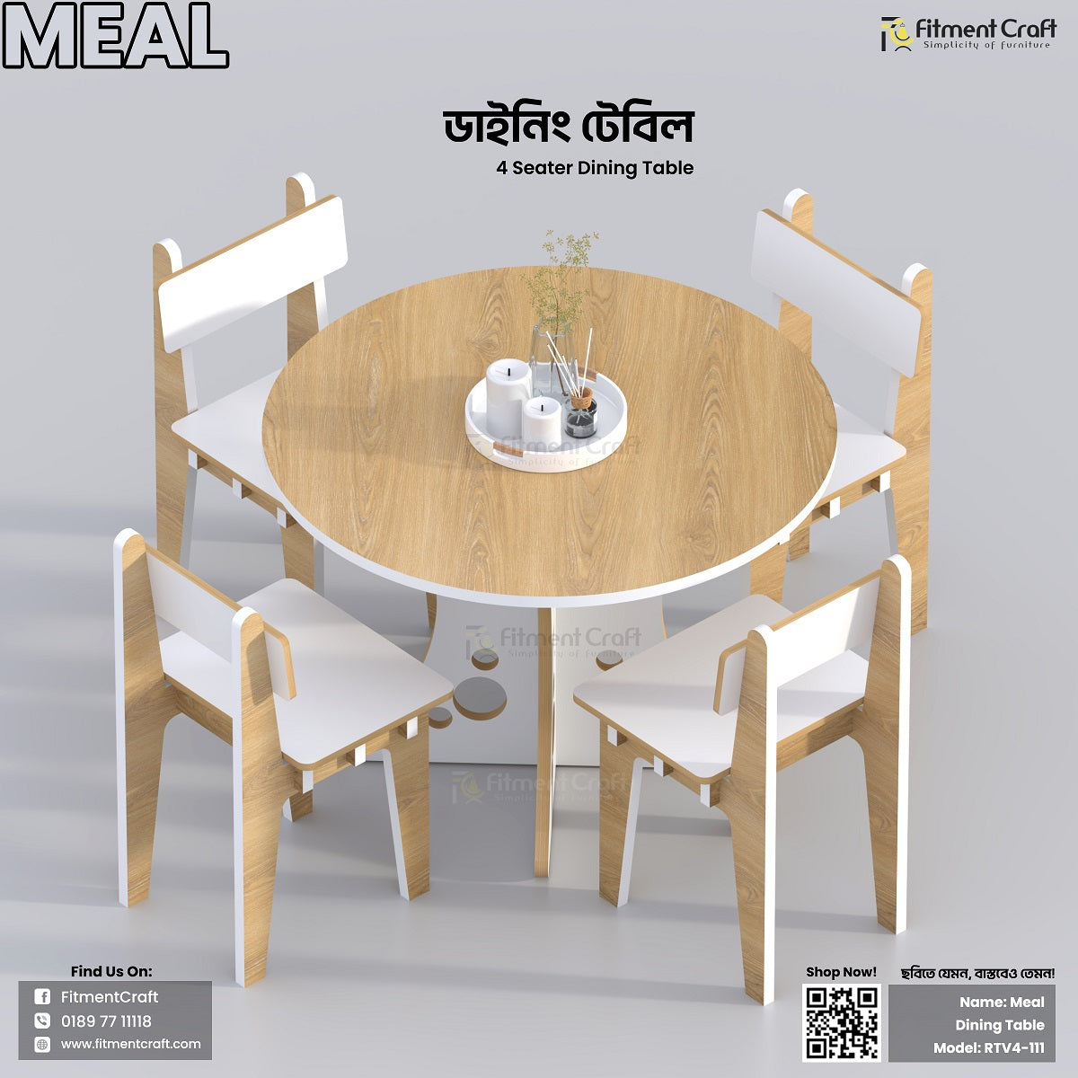 Dining table price in Bangladesh