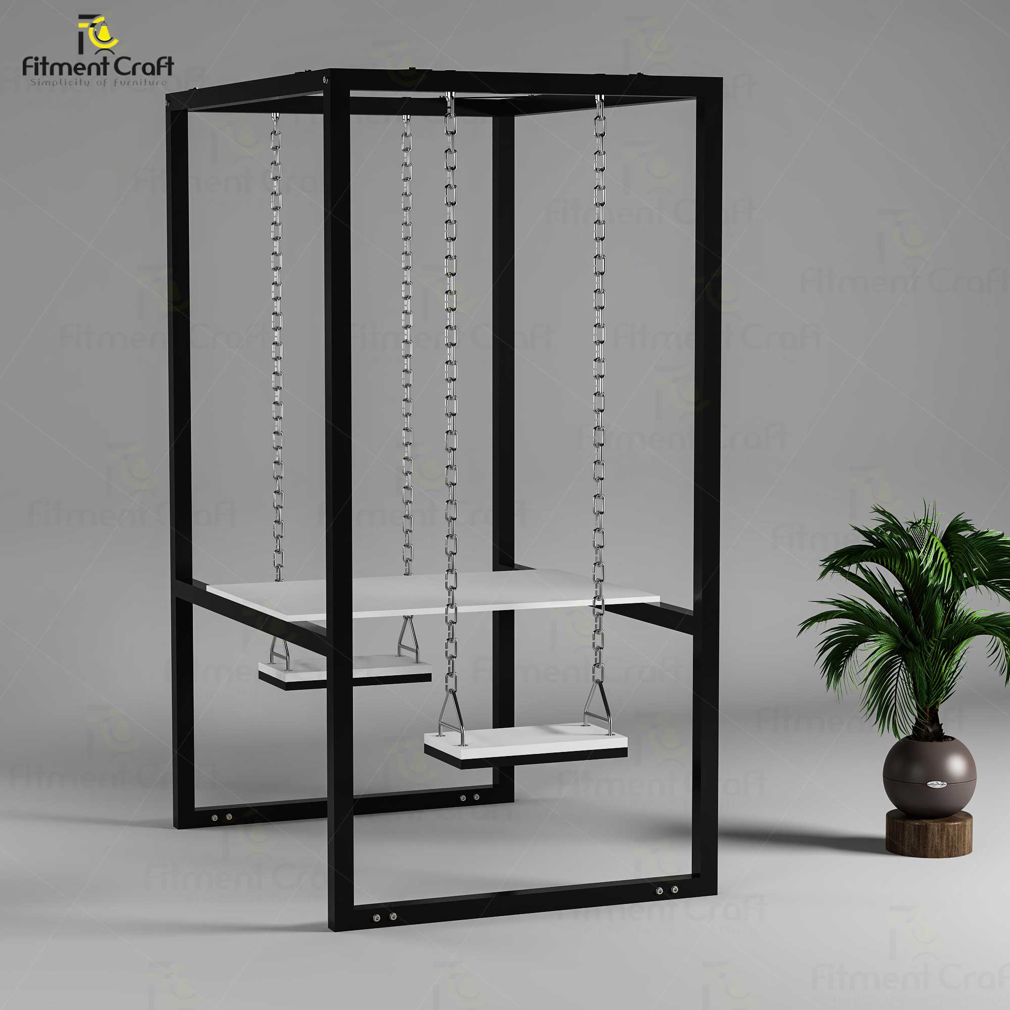 Stylish Dolna, Swing Chair, and Stainless Steel Swing